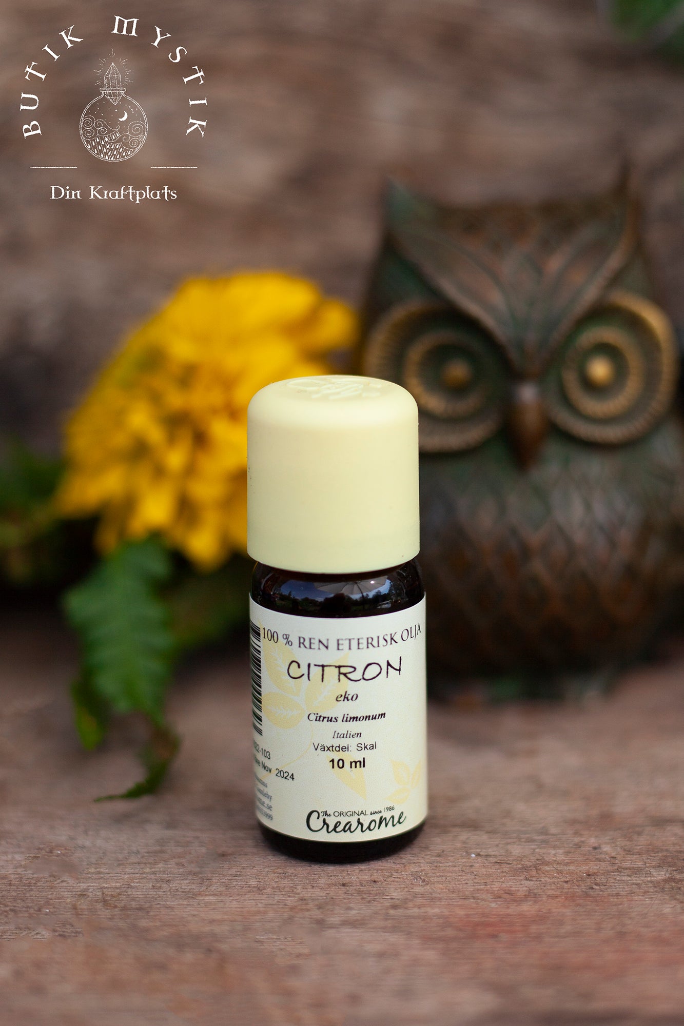 Citron ekologisk eterisk olja - Crearome – Butik Mystik